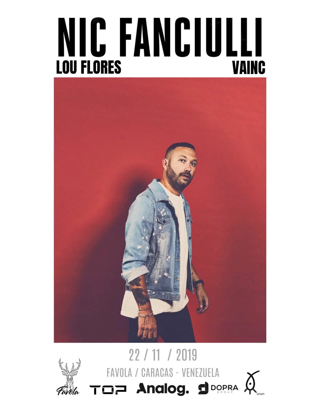 Nic Fanciulli anuncia show en Caracas - Electronic Groove en Español