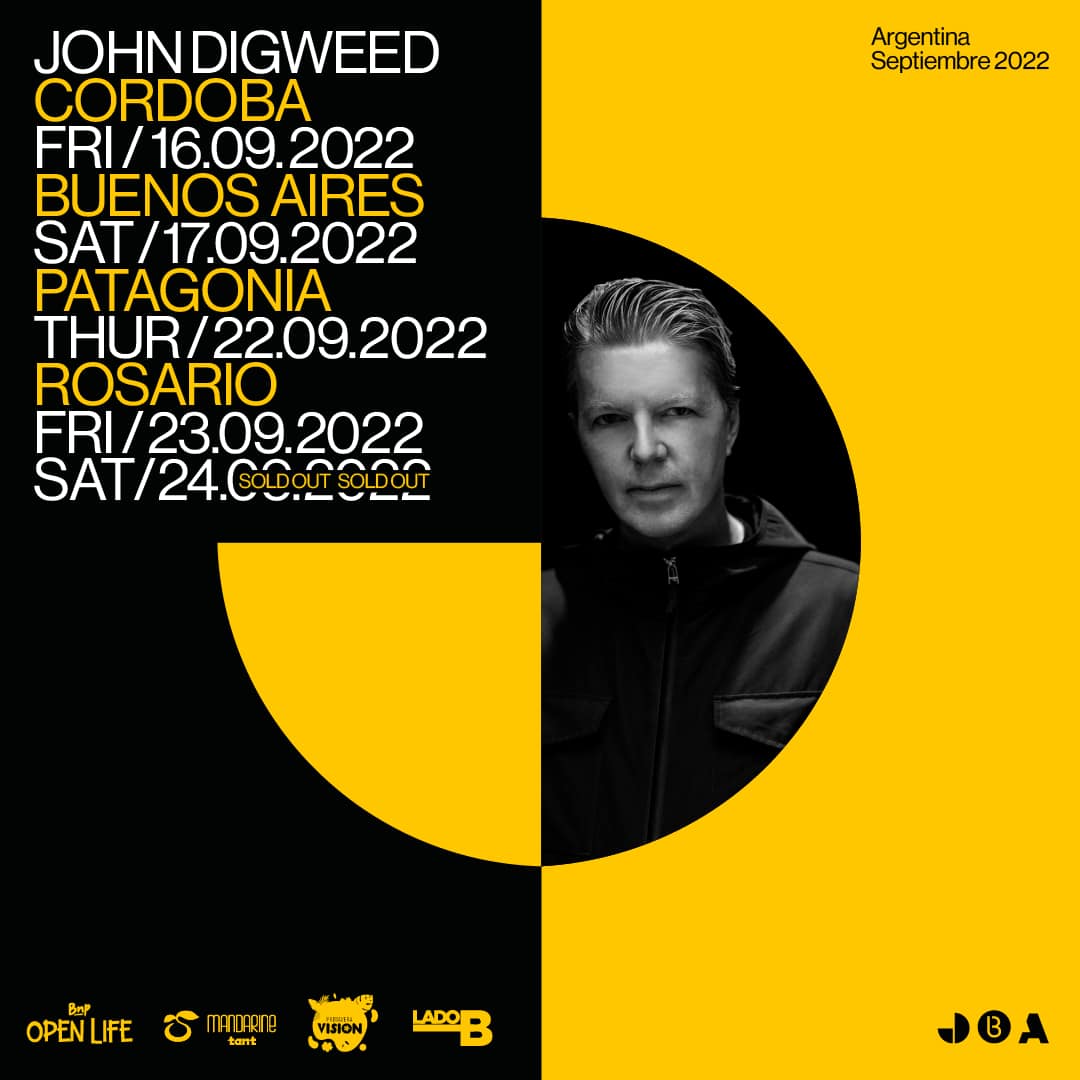 John Digweed vuelve a Argentina con 5 fechas confirmadas - Electronic ...