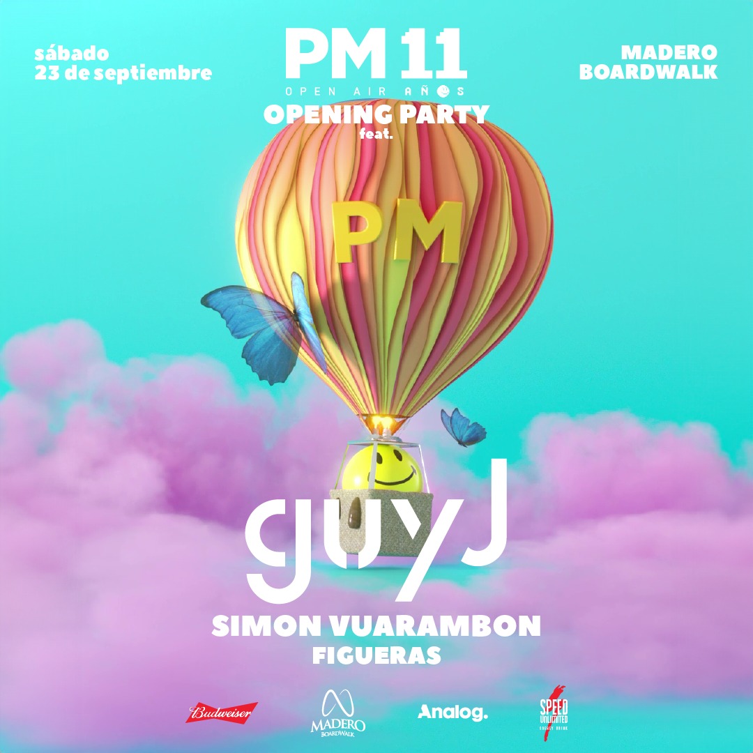 PM Open Air comienza su nueva temporada con Guy J - Electronic Groove ...