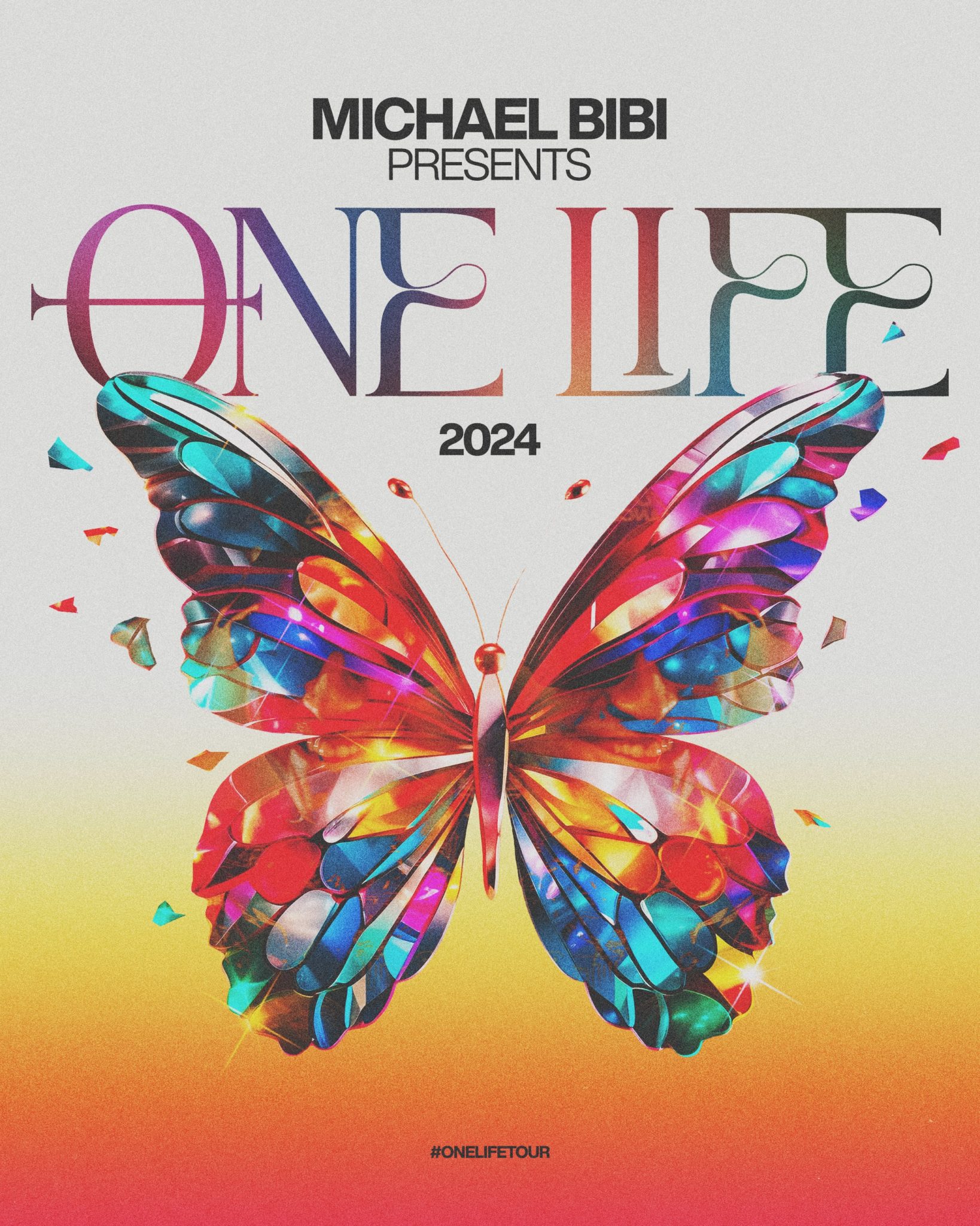 Michael Bibi comparte info y poster de su nuevo tour "One Life ...
