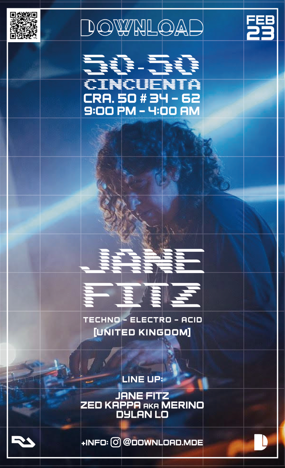 Jane Fitz debuta en Colombia - Electronic Groove en Español