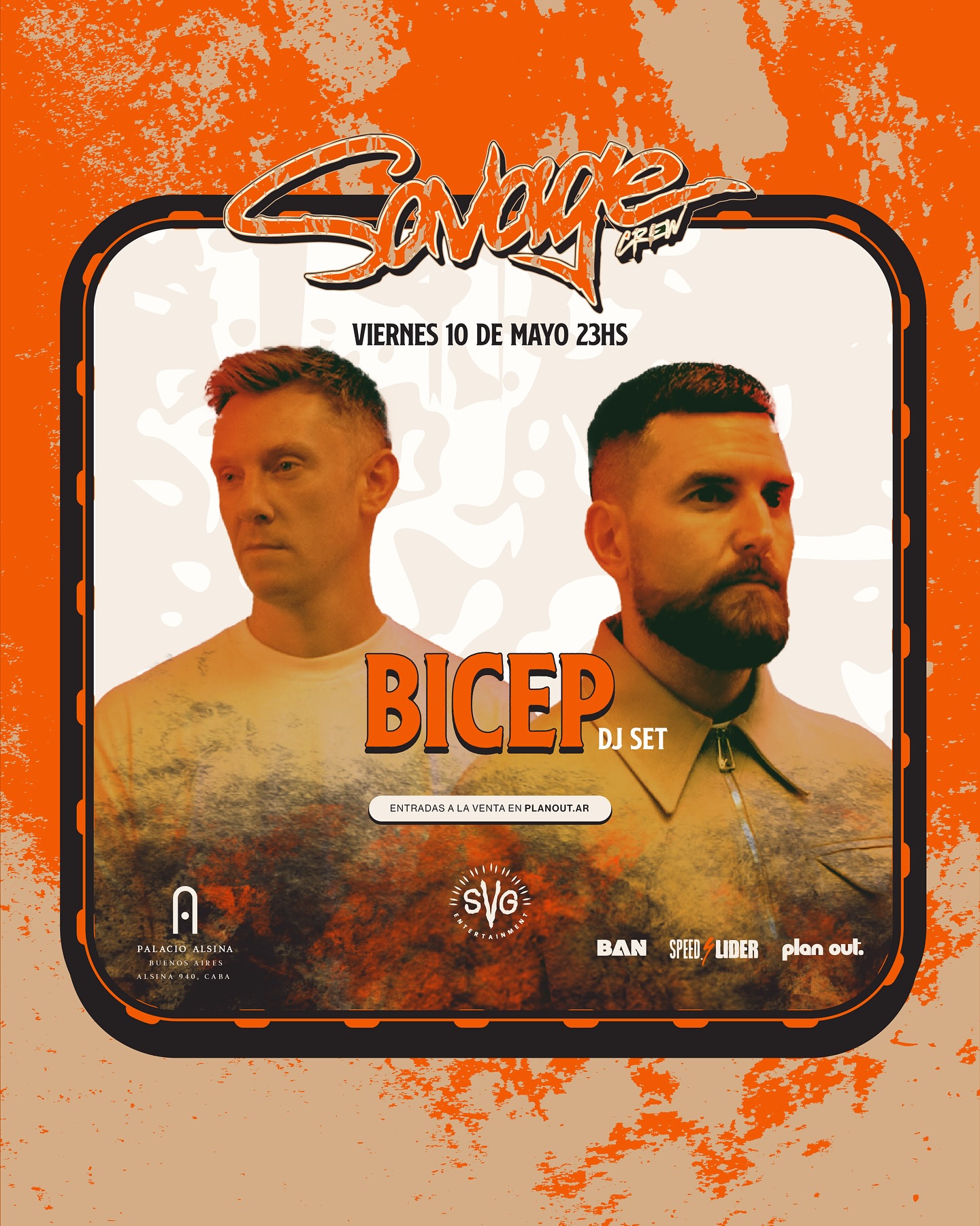 Crew Savage presenta a BICEP en Buenos Aires - Electronic Groove en Español