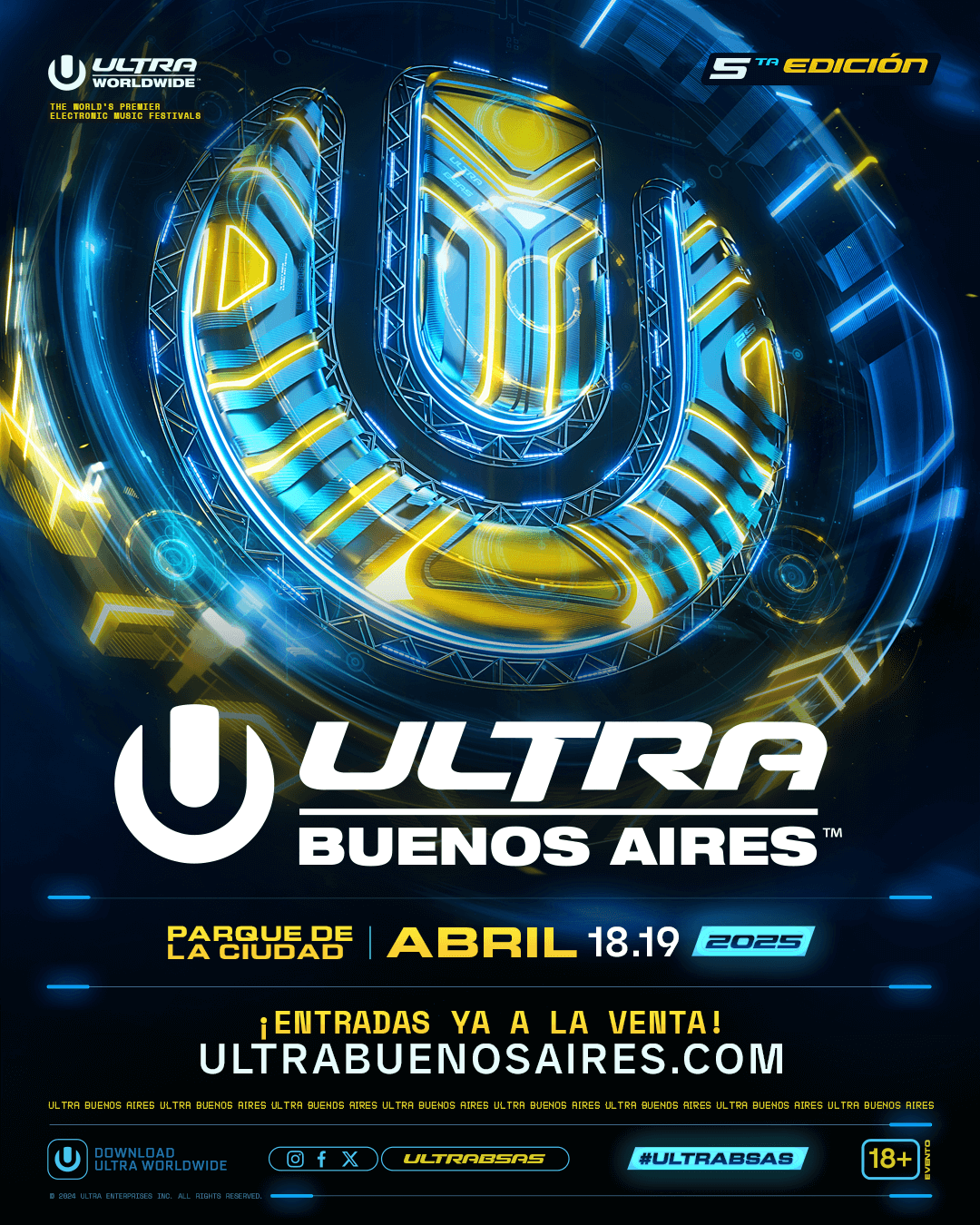 Ultra regresa a Buenos Aires para dos fechas en 2025 - Electronic ...